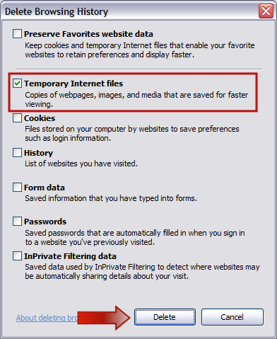 Skillsoft Self-Help - Internet Explorer Optimization Instructions