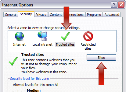 Skillsoft Self-Help - Internet Explorer Optimization Instructions